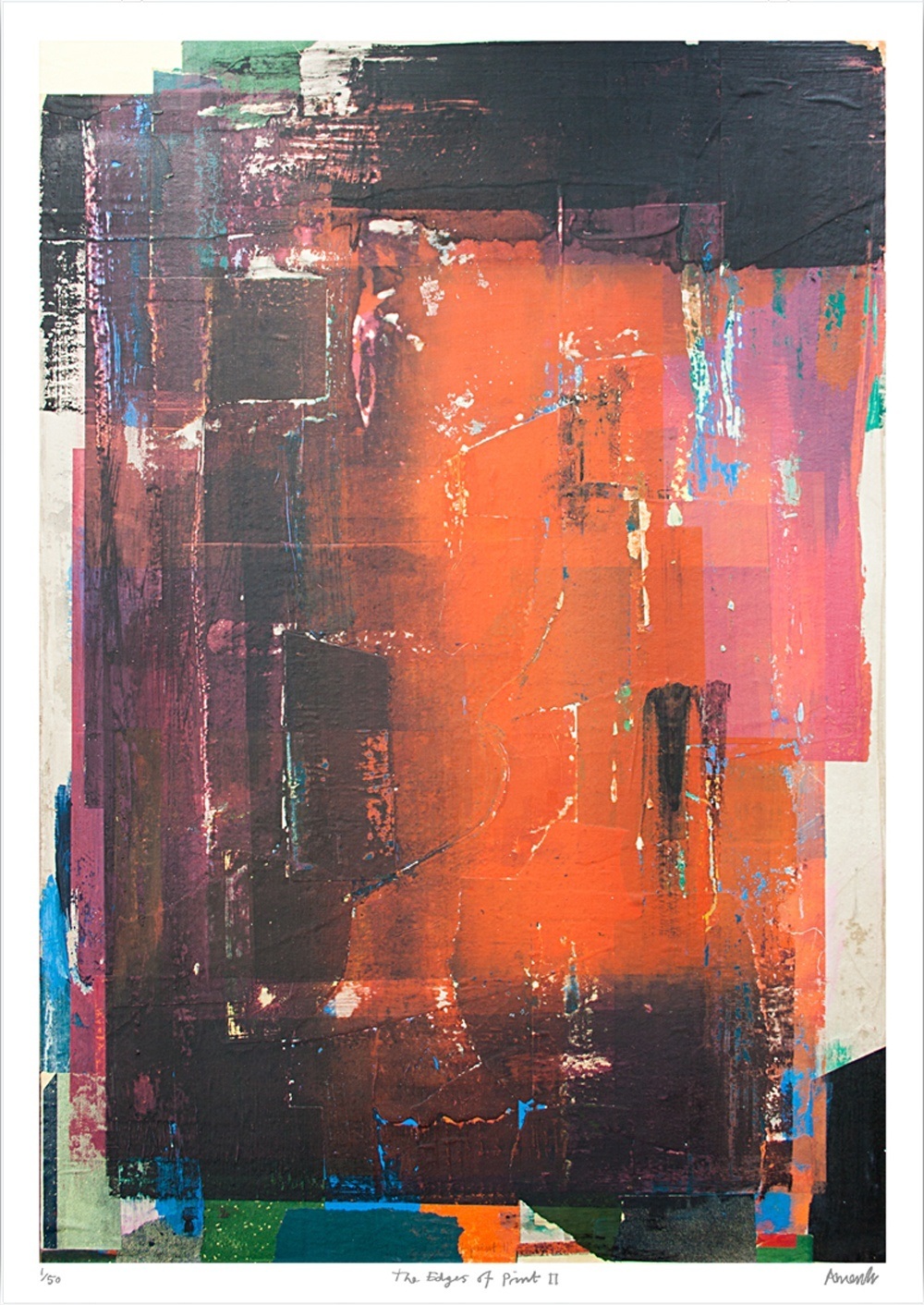 The Edges Of Print II by Angus Vasili | Buy Art Online | Rise Art