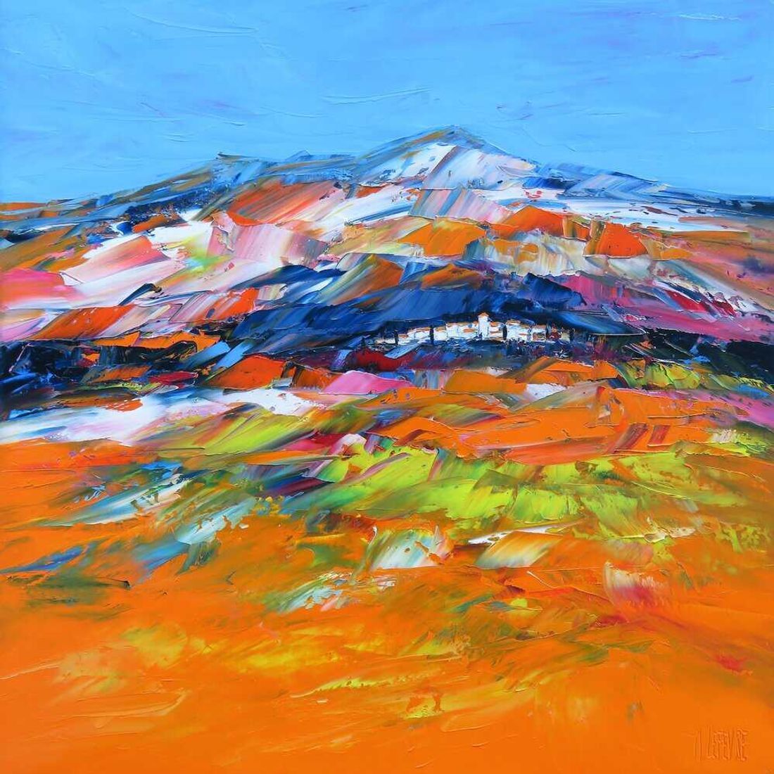 Le petit village by Michaël LEFEVRE | Buy Art Online | Rise Art