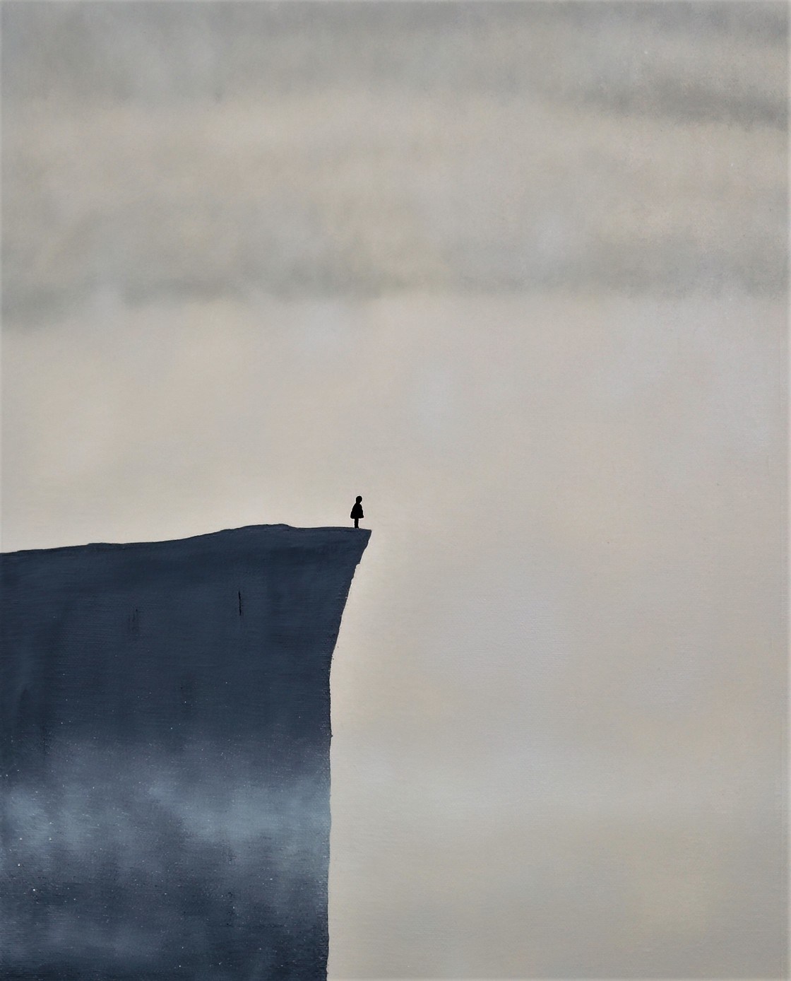 cliff by Robert Owen Bloomfield | Buy Art Online | Rise Art
