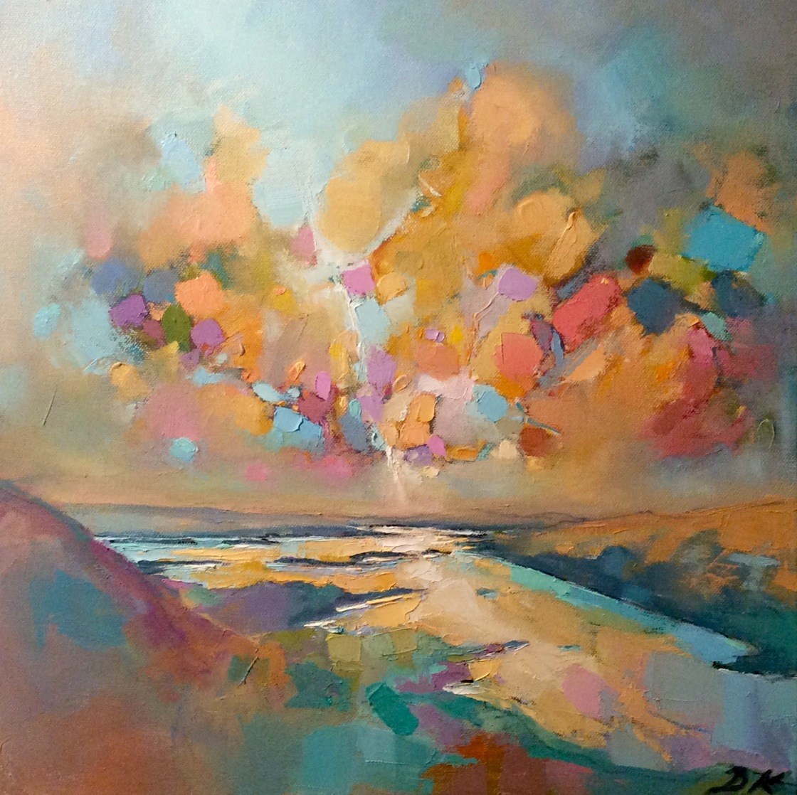 Breaking Light on the Loch by DK Macleod | Buy Art Online | Rise Art