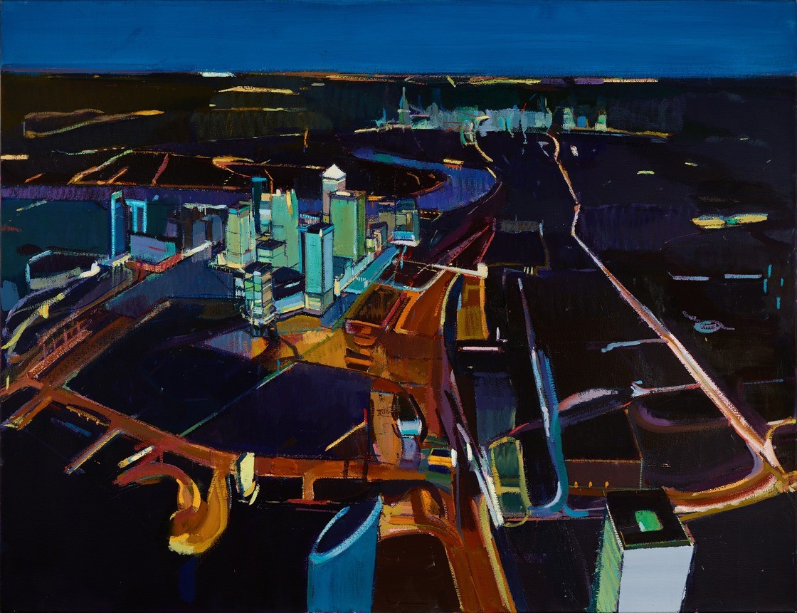 Canary Wharf by Daniel Preece | Buy Art Online | Rise Art