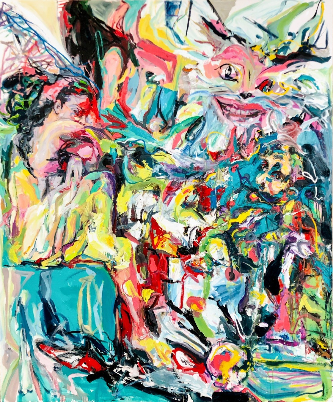 Cheshire Cat by Olga Mun | Buy Art Online | Rise Art