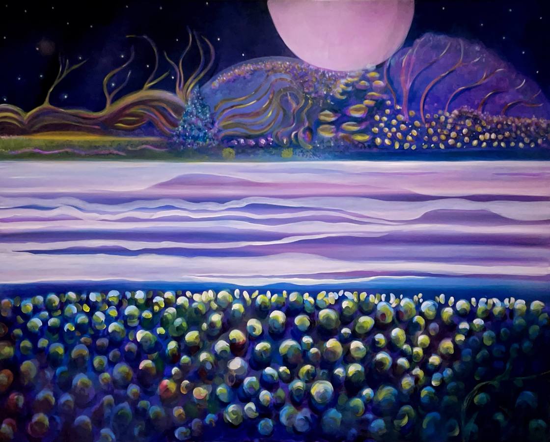 Midnight Moon by Helen Brough | Buy Art Online | Rise Art