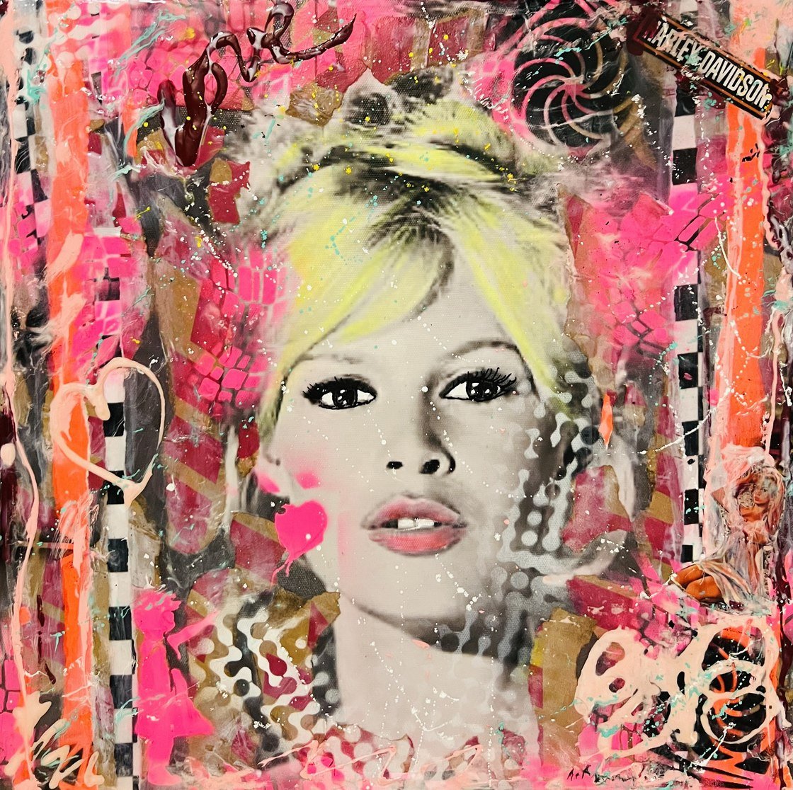 Brigitte Bardot Pop Art by ART'MONY | Buy Art Online | Rise Art