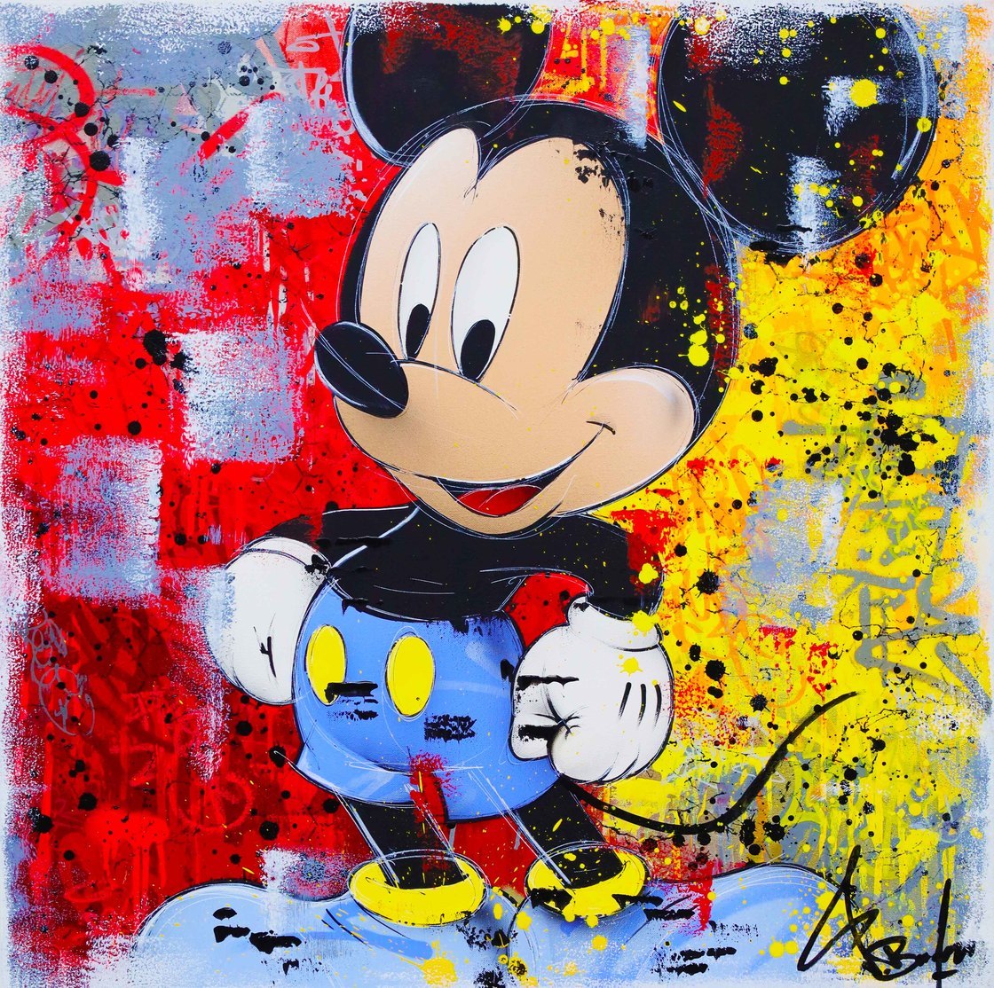 MICKEY MOUSE URBAN WORLD by Vincent Bardou | Buy Art Online | Rise Art