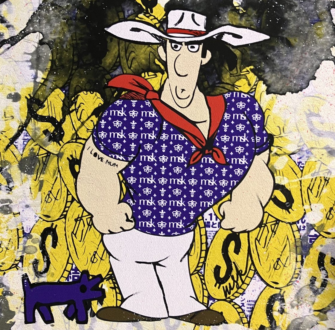 Musculus by Misako Street Art | Buy Art Online | Rise Art