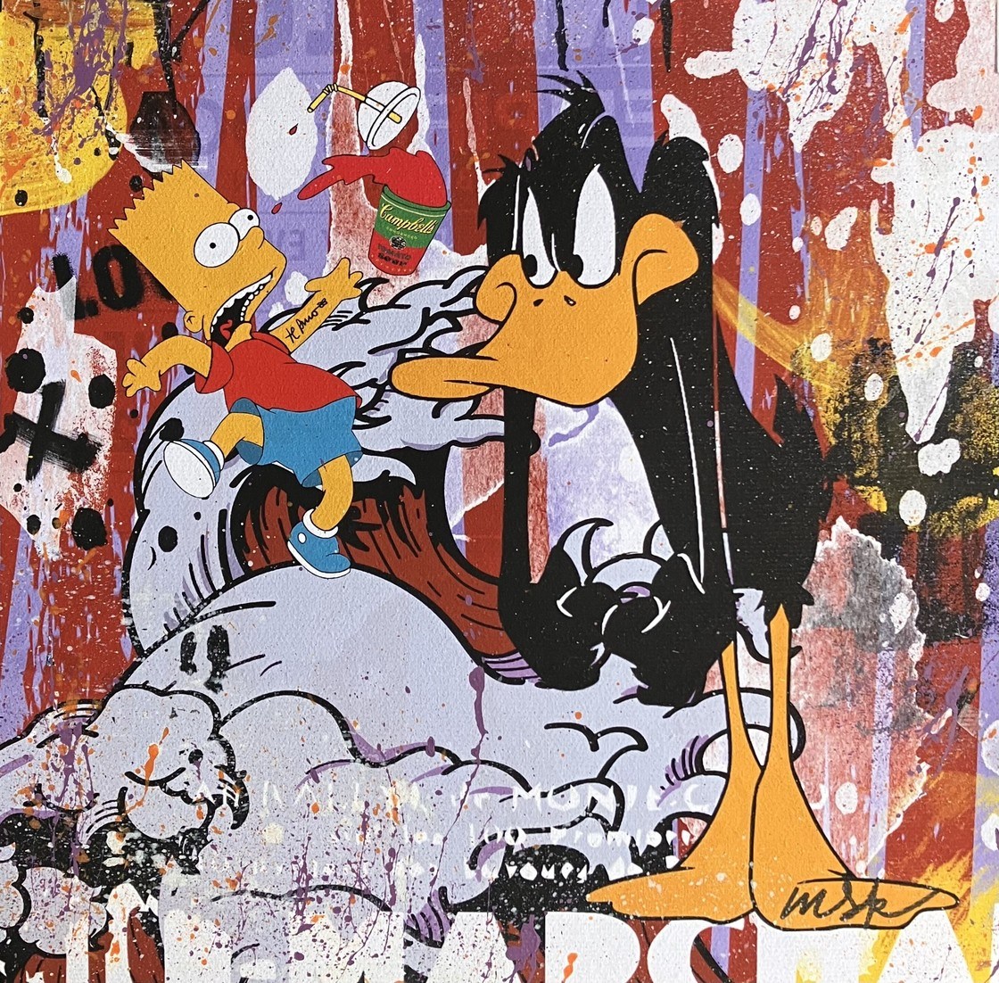 Furious by Misako Street Art | Buy Art Online | Rise Art