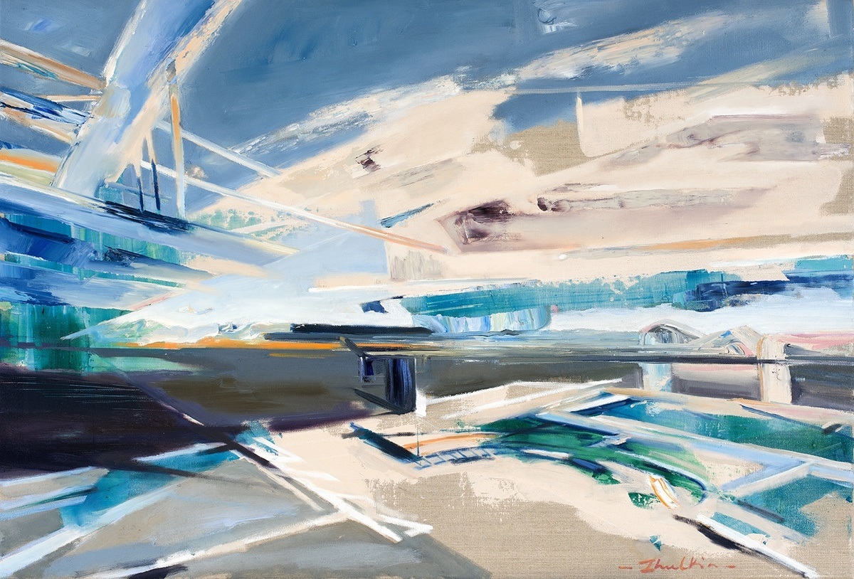 HafenCity University by Helen Shulkin | Buy Art Online | Rise Art