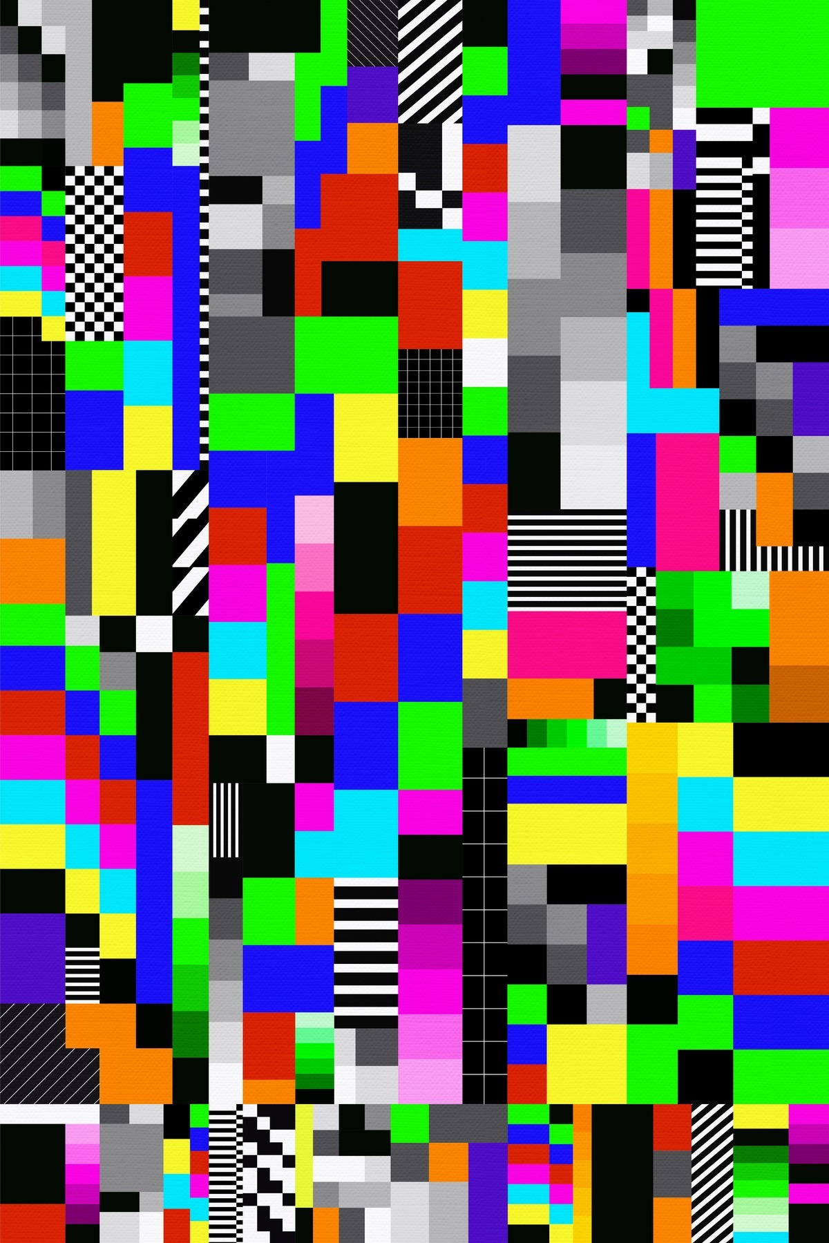 Electro Pixels by Luis Esquivel | Buy Art Online | Rise Art