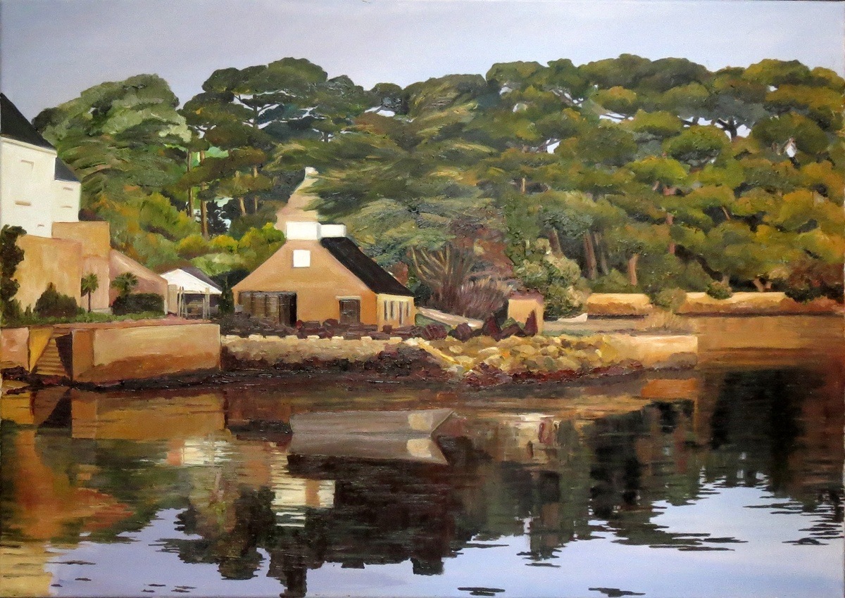 A Larmor Baden, devant Berder by CATHERINE GAJAC | Buy Art Online ...