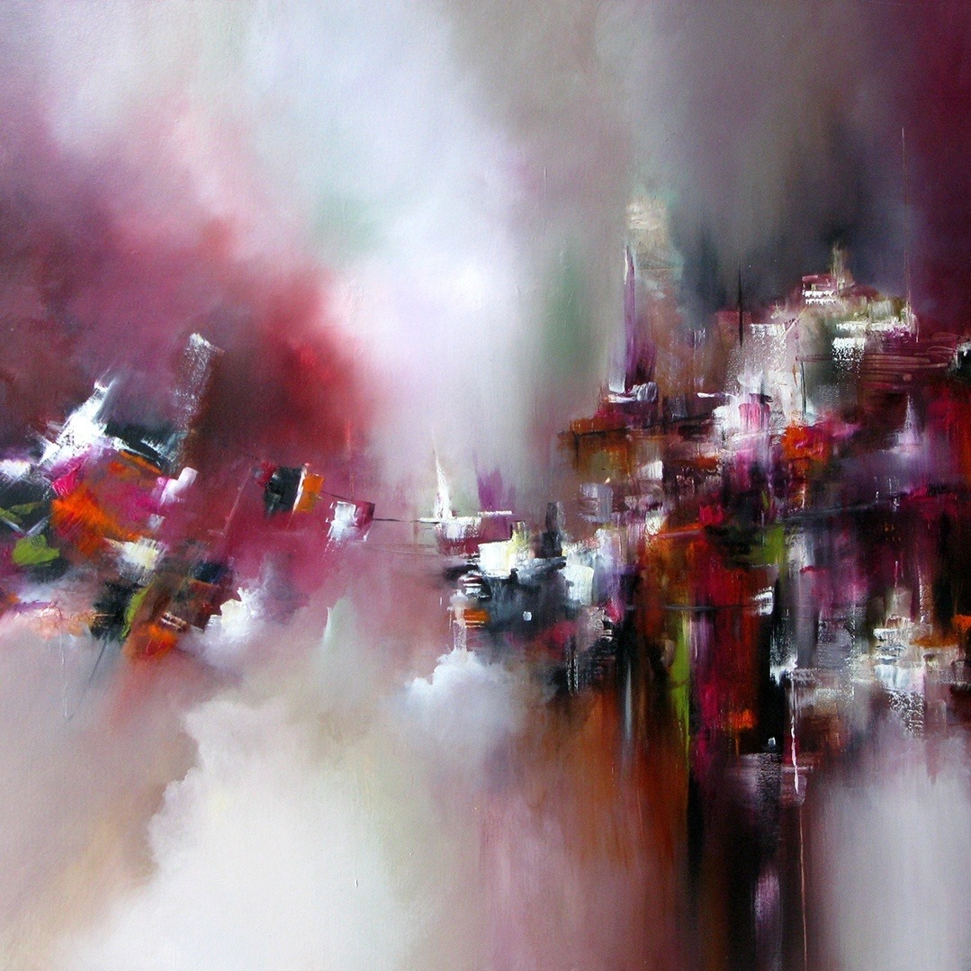 Castles in the sky by Alison Johnson | Buy Art Online | Rise Art