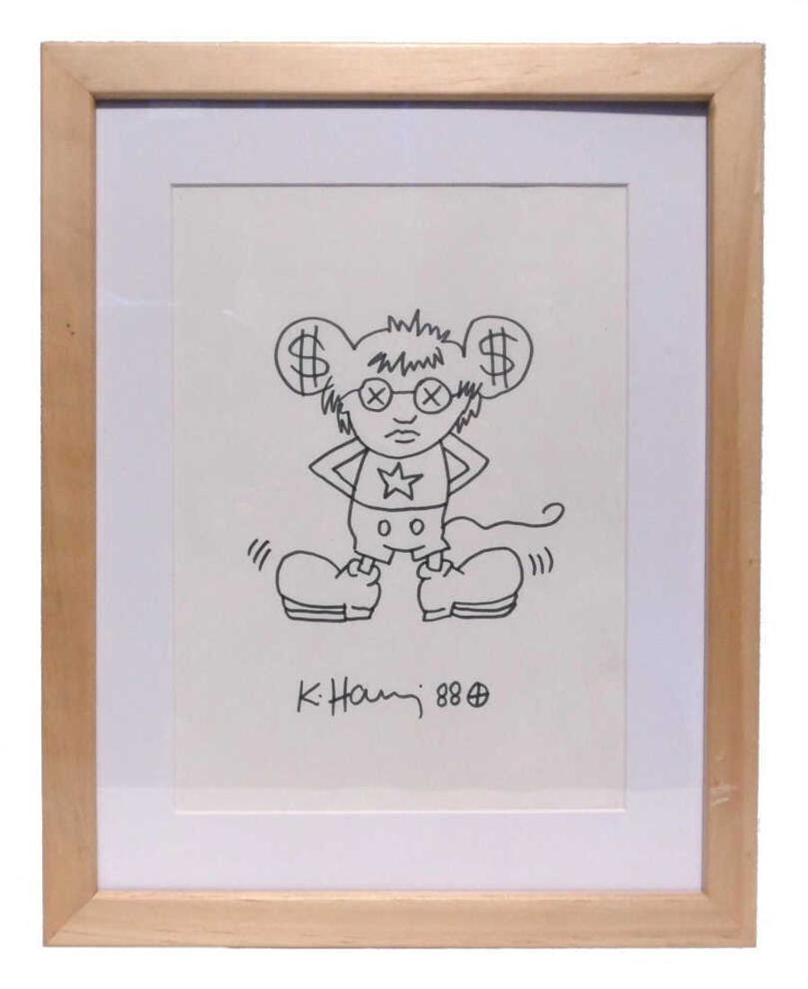 Andy Mouse by Keith Haring | Buy Art Online | Rise Art