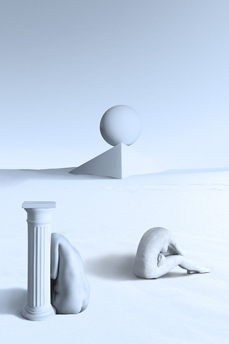 Beyond the mind #9 - Metaphysical silence by Luca Izzo | Buy Art Online | Rise Art