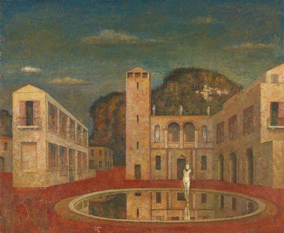 Chez giorgio de chirico by Igor Bitman | Buy Art Online | Rise Art