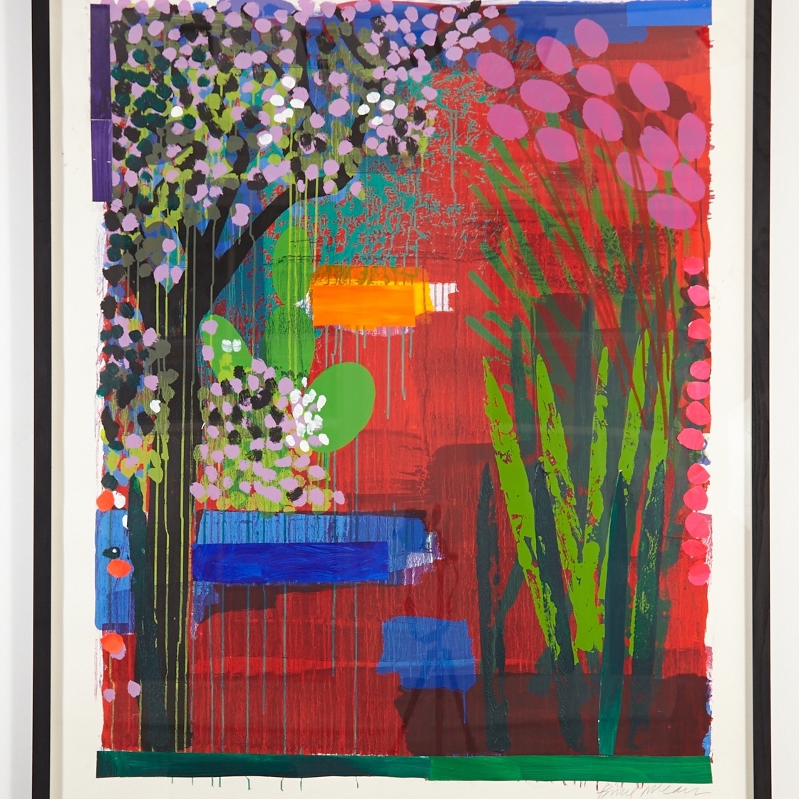 Monoprint 4 by Bruce McLean | Buy Art Online | Rise Art