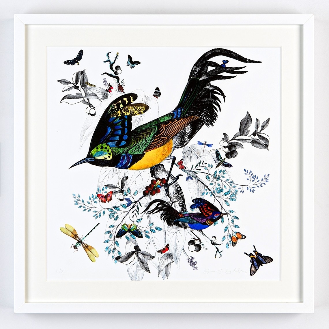 SMA Fuglar 02 by Kristjana S Williams | Buy Art Online | Rise Art