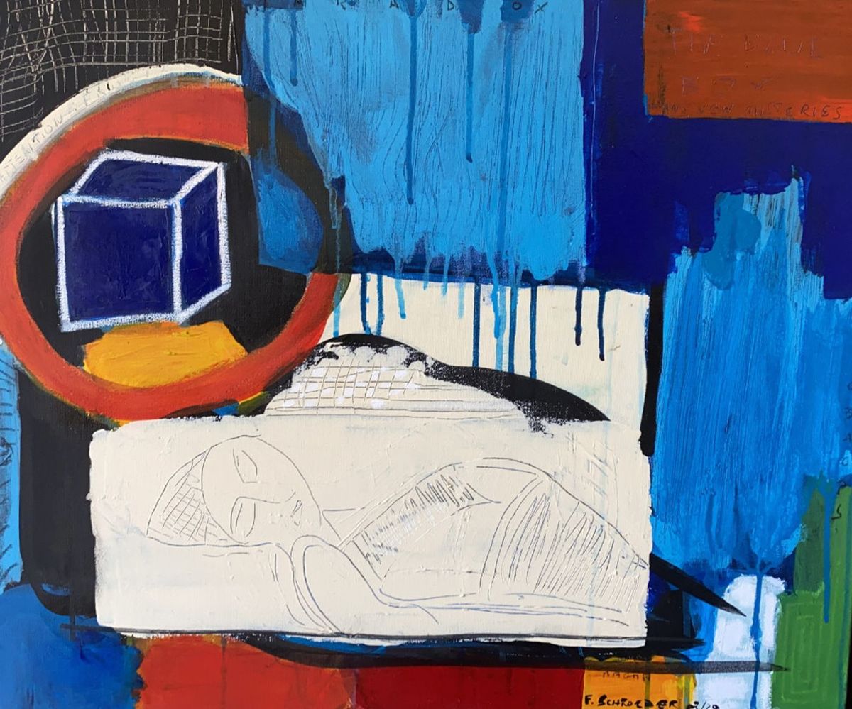 The blue box 2 by Frank Schroeder | Buy Art Online | Rise Art