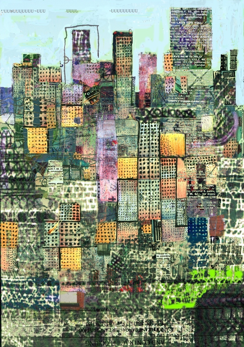 Green Metropolis by Andy Mercer | Buy Art Online | Rise Art