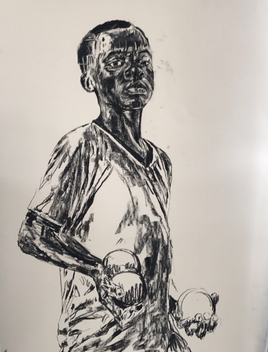 Life Juggle by Nelson Makamo | Buy Art Online | Rise Art