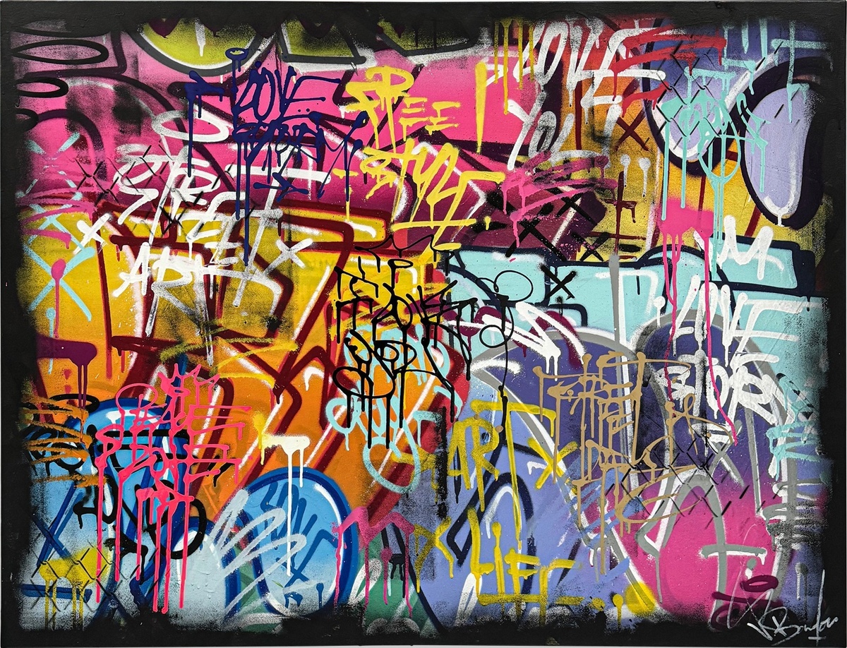 Graffiti all stars by Vincent Bardou | Buy Art Online | Rise Art