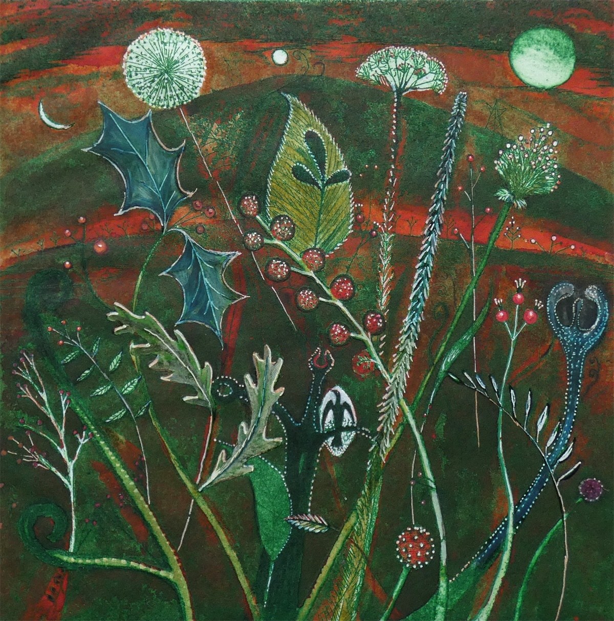 Phases of the Moon von Kit Boyd | Kunst online kaufen | Rise Art