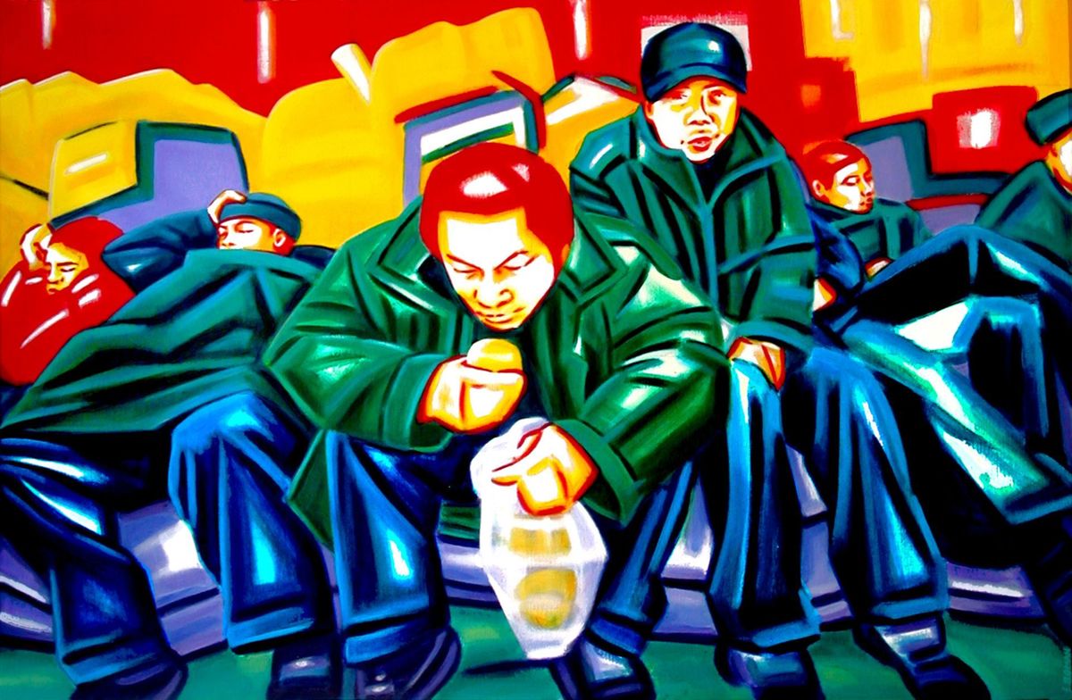 No land for sweet dramas by Elizabeth Roman | Buy Art Online | Rise Art