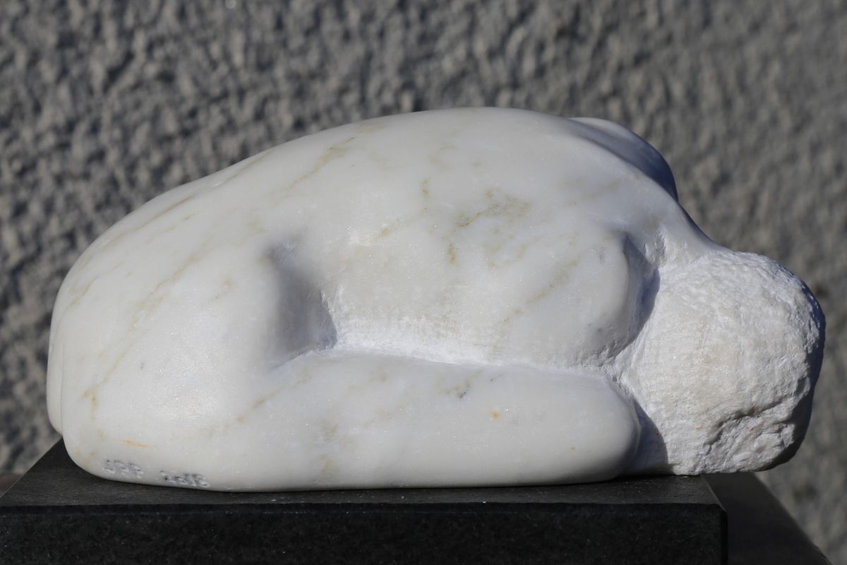 Jessy en galet - marbre par Jean-Pierre Picheny | Acheter de l'art en ...