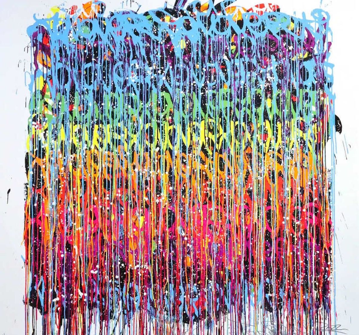 Straight Facts by JonOne | Buy Art Online | Rise Art