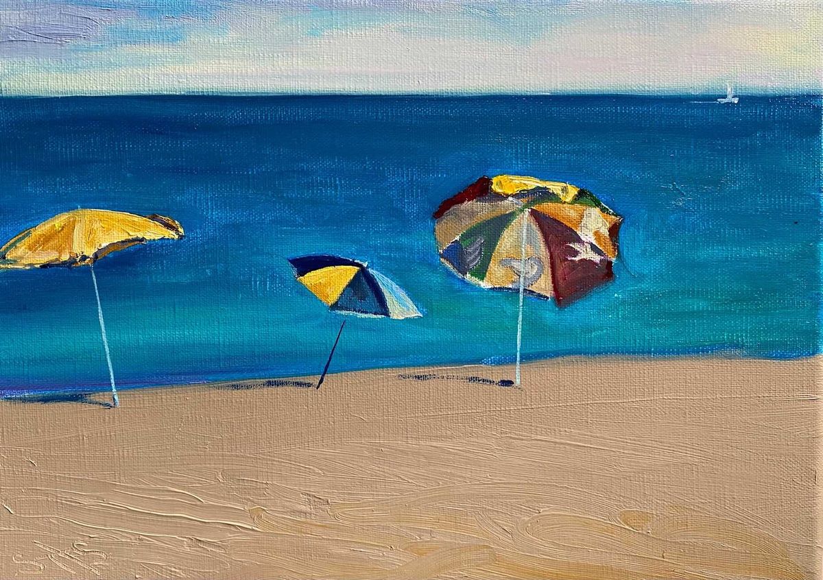Une plage... by STAS (Stanislav Dyshlov) | Buy Art Online | Rise Art