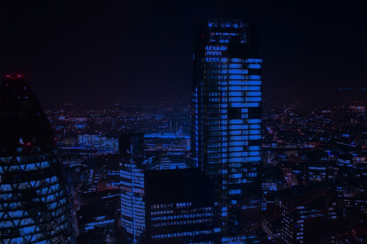 Untitled (Blue Light) IX by Jaykoe | Buy Art Online | Rise Art