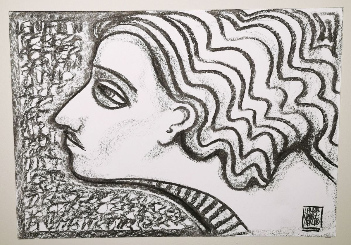 Portrait à venise by Laura Vallée Remond | Buy Art Online | Rise Art