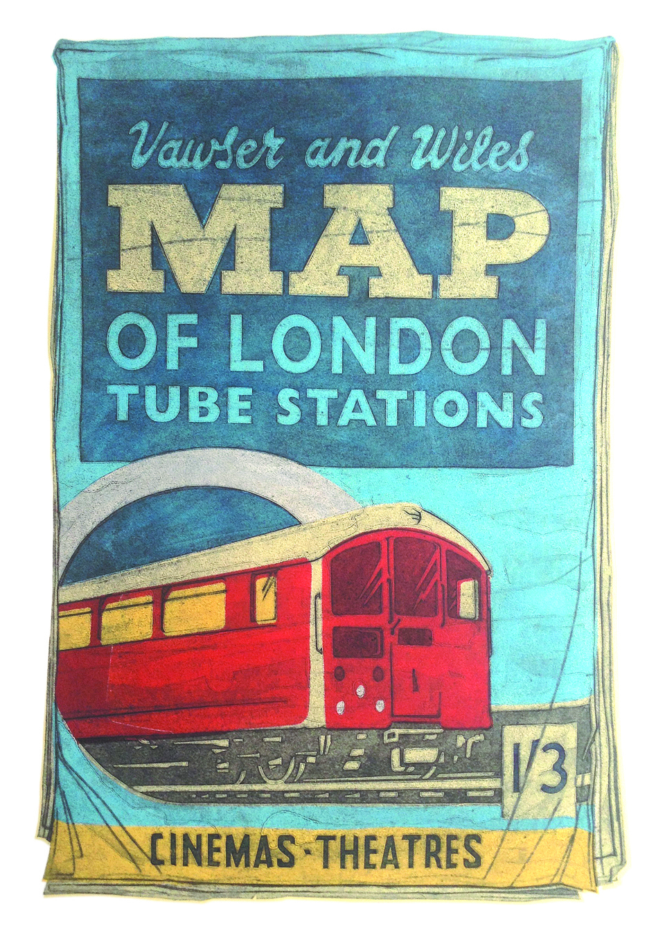 Map by Barry Goodman | Buy Art Online | Rise Art