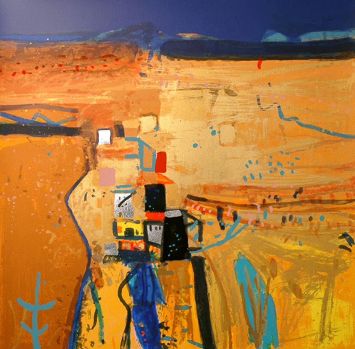 Pueblo by Barbara Rae | Buy Art Online | Rise Art