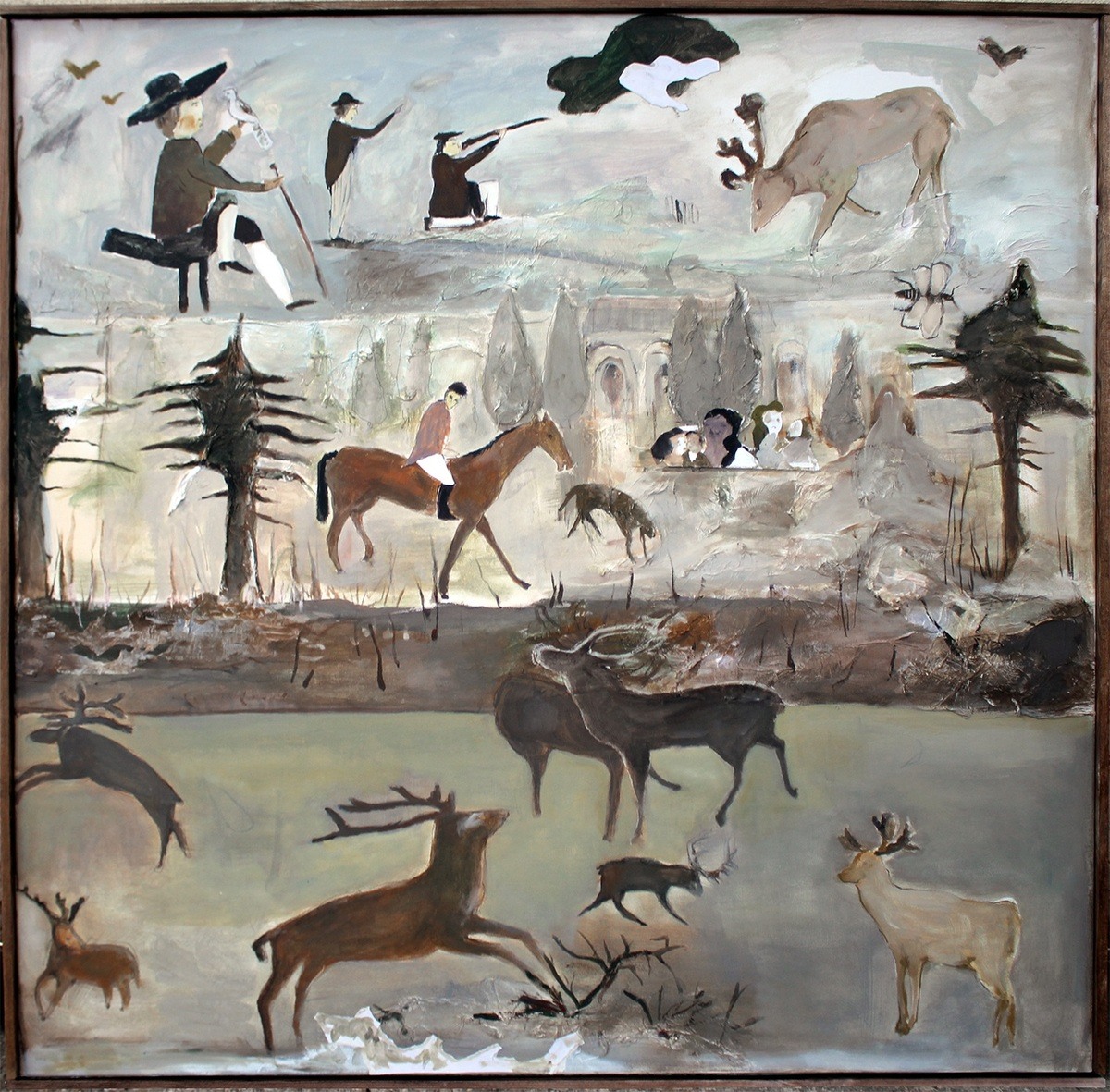 Public Land Bucks von Edina Gulyas | Kunst online kaufen | Rise Art