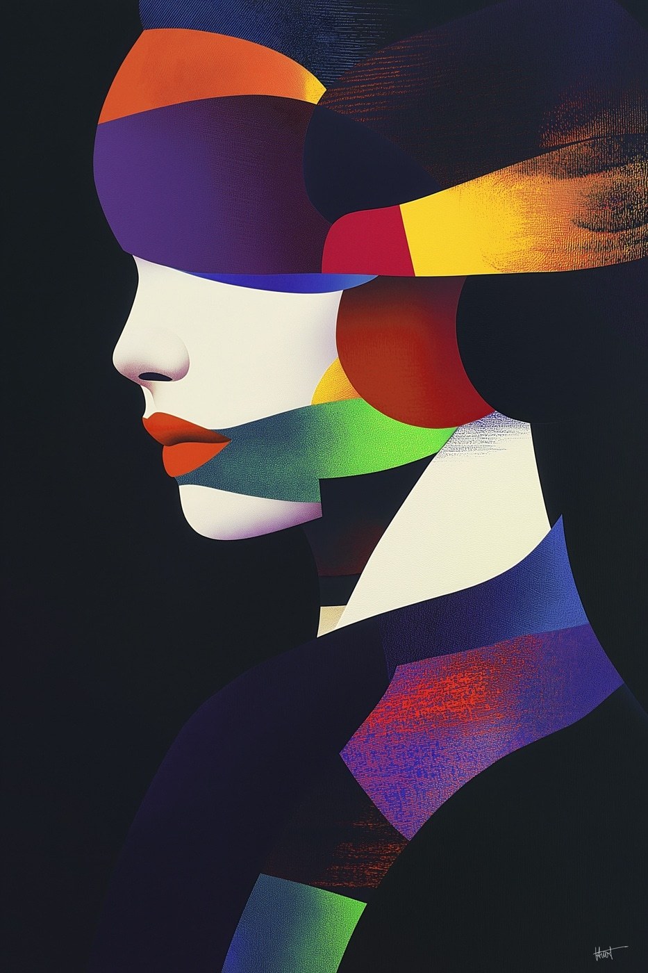 FRAGMENTED WOMAN 1 by HOLLY WATT | Buy Art Online | Rise Art
