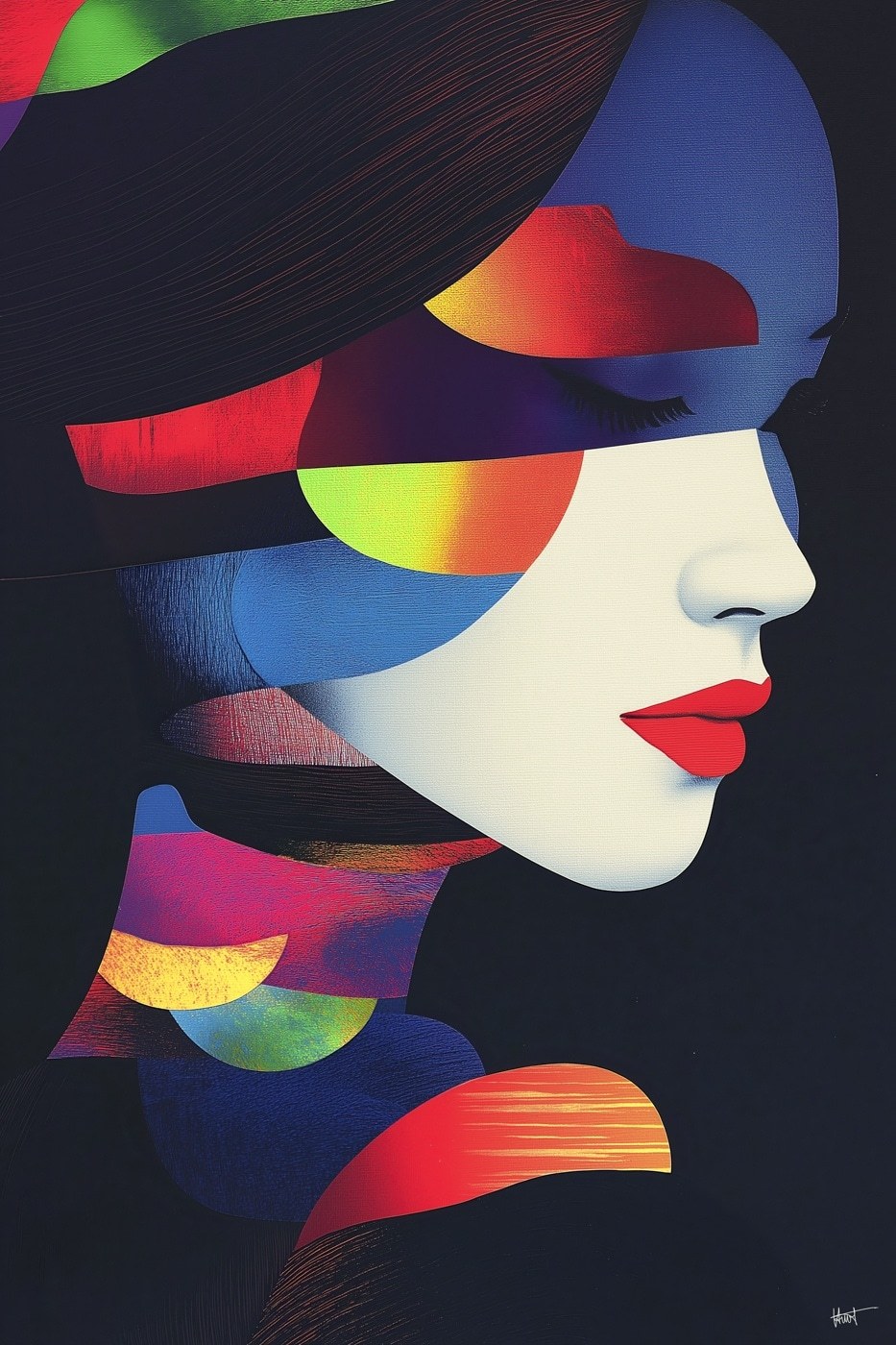 FRAGMENTED WOMAN 3 by HOLLY WATT | Buy Art Online | Rise Art
