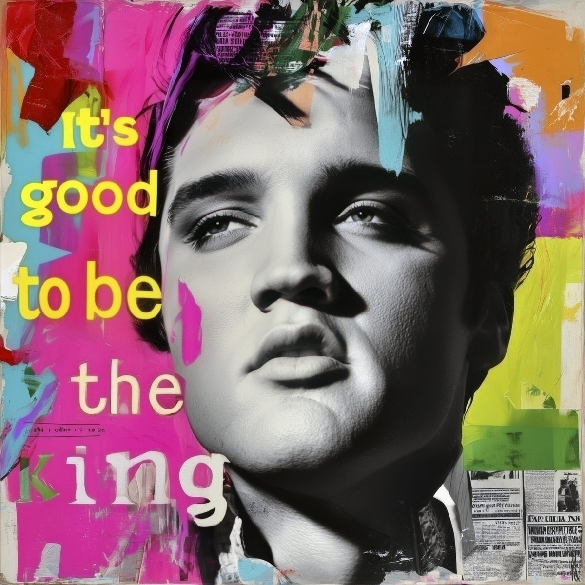 ELVIS by HOLLY WATT | Buy Art Online | Rise Art