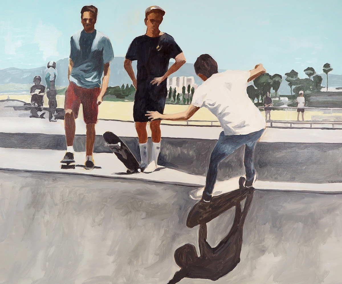 7 personnages Skate Park by Karine Bartoli | Buy Art Online | Rise Art