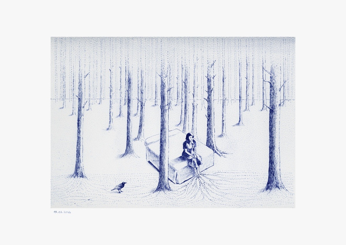 Silent Forest By Sovann Kim Buy Art Online Rise Art