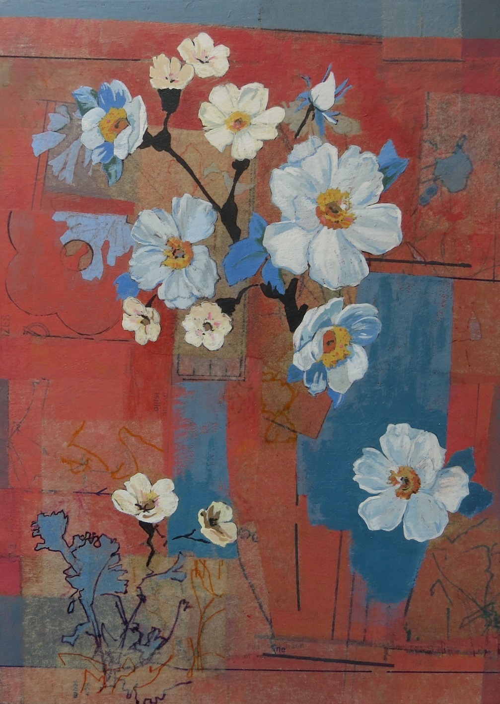 On Pink par Simon M Smith | Acheter de l'art en ligne | Rise Art