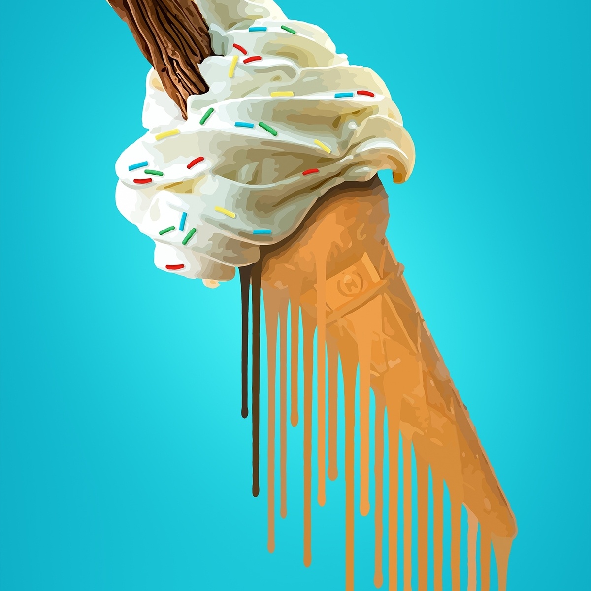 Ice Cream Sprinkles by Carl Moore | Buy Art Online | Rise Art