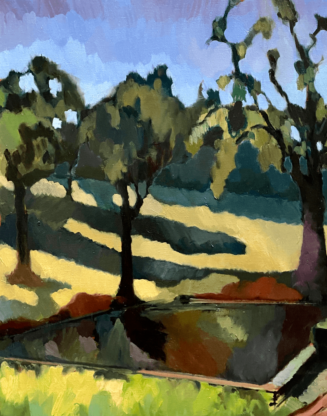 Le lac par Barbara Petit Lisy | Acheter de l'art en ligne | Rise Art