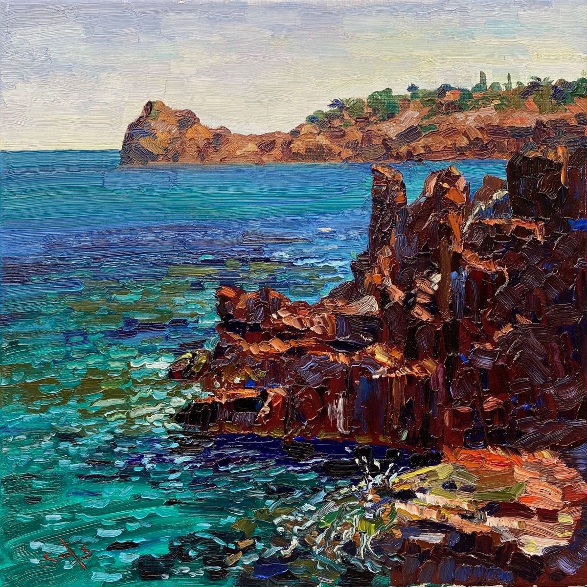 L'Estérel by STAS (Stanislav Dyshlov) | Buy Art Online | Rise Art