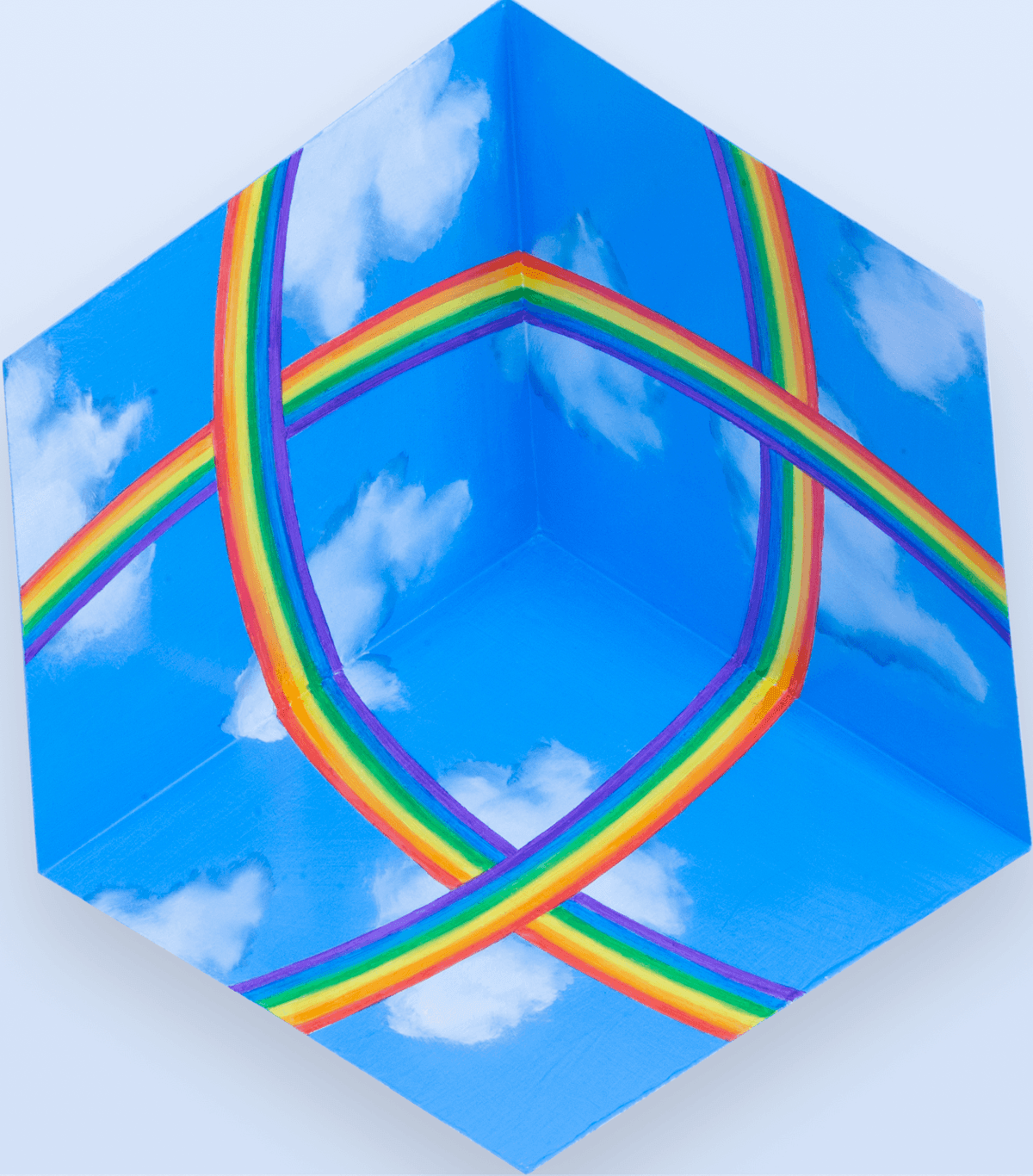 Solid Sky par Patrick Hughes | Acheter de l'art en ligne | Rise Art