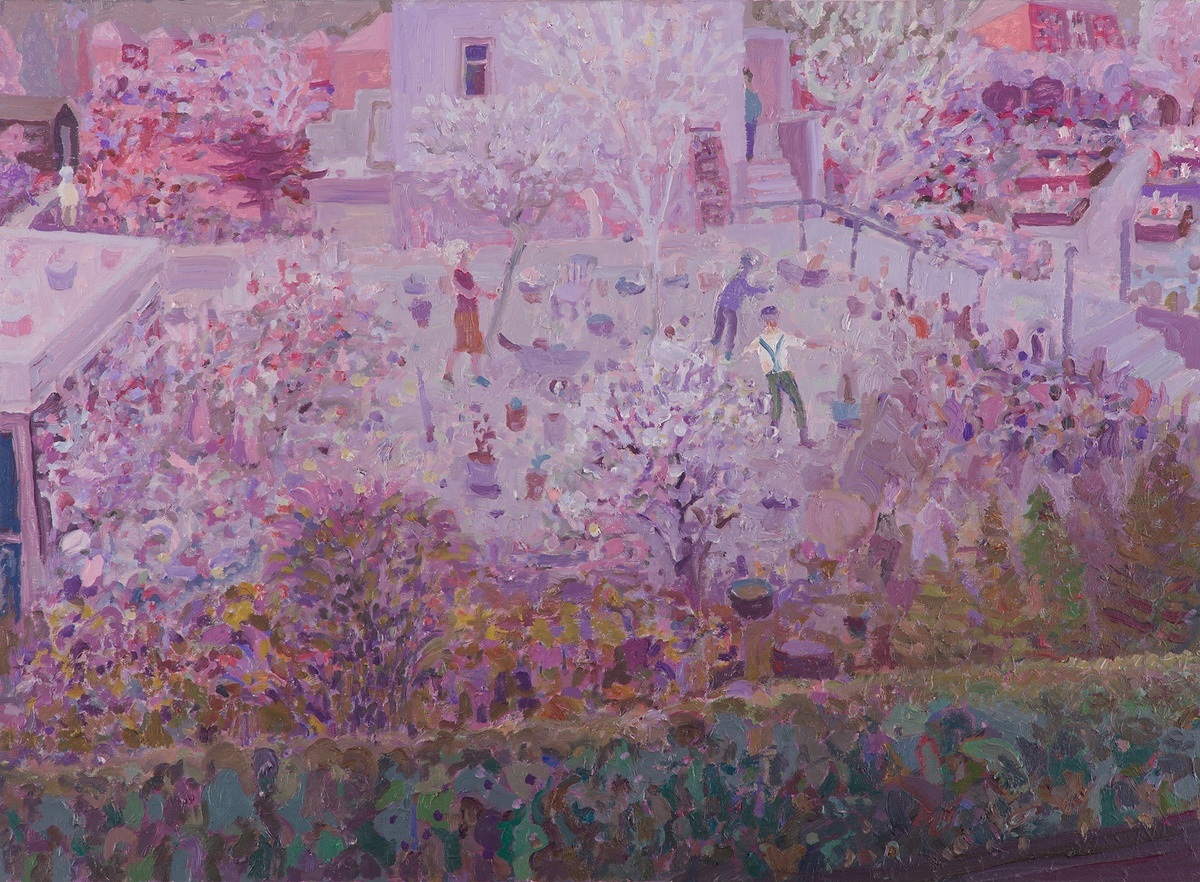 The Dusk Gatherers by Robbie Bushe | Buy Art Online | Rise Art