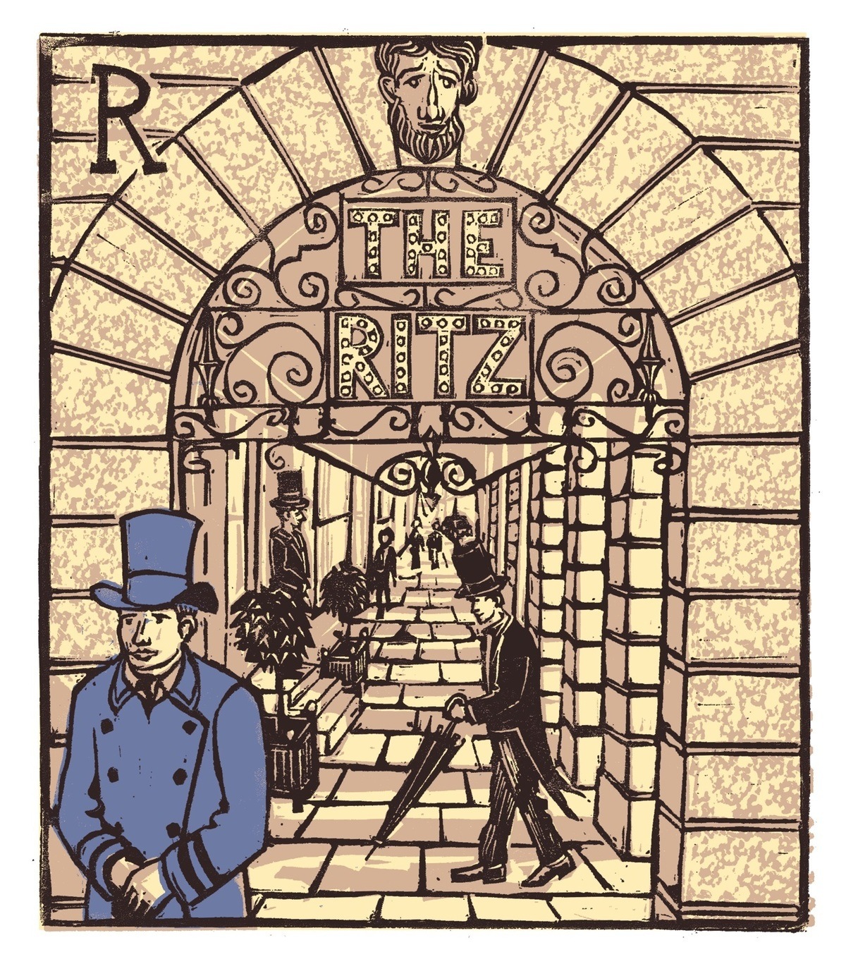 R - The Ritz by Tobias Till | Buy Art Online | Rise Art