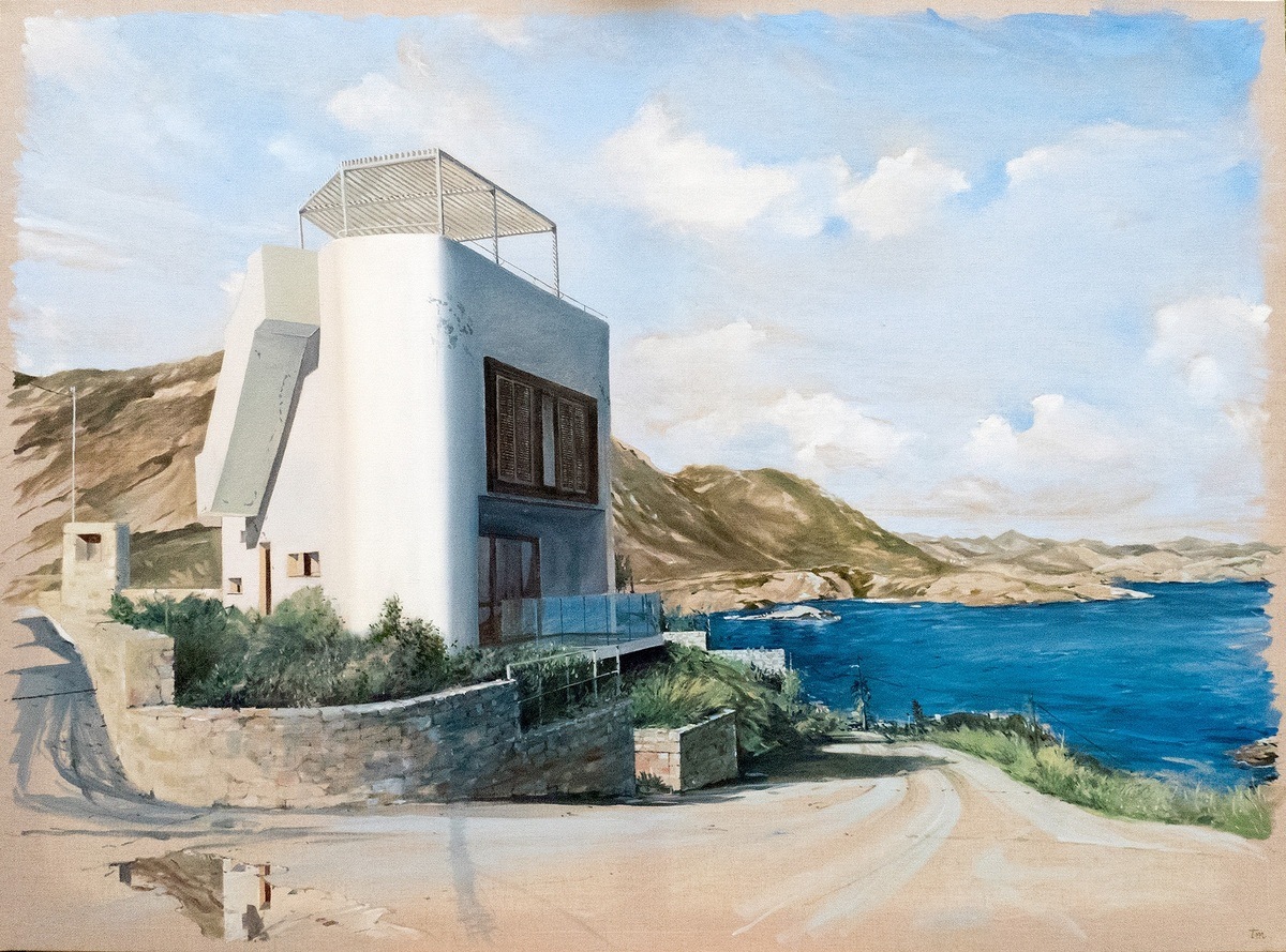 Villa moderniste Balion - Crète by Thierry Machuron | Buy Art Online ...