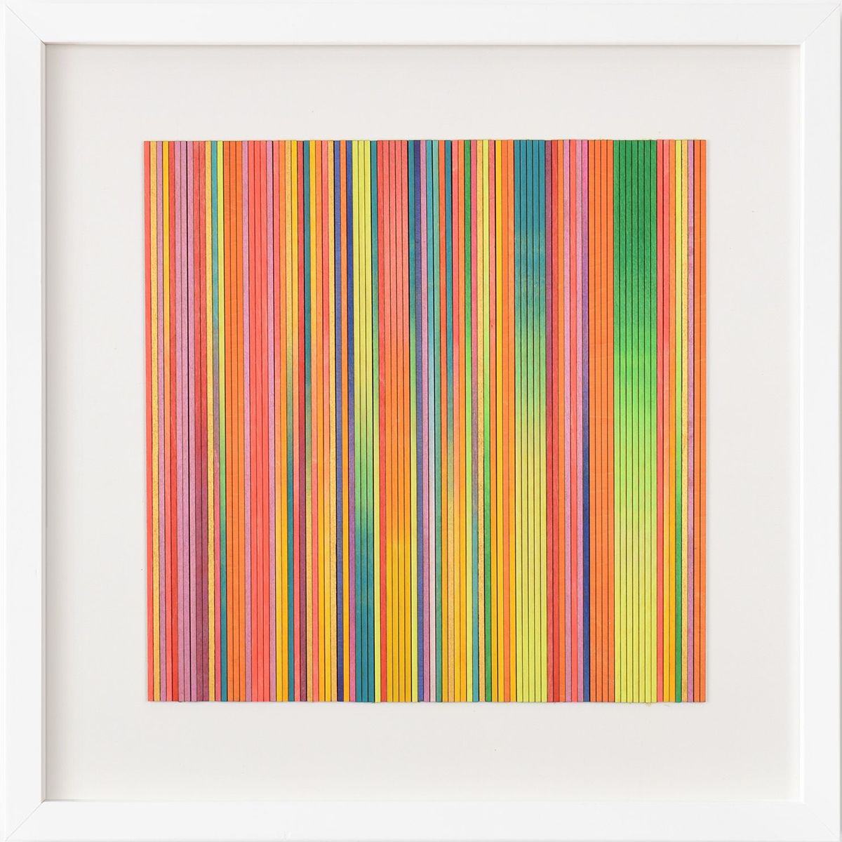 Abstract Stripe Landscape by Amelia Coward | Buy Art Online | Rise Art
