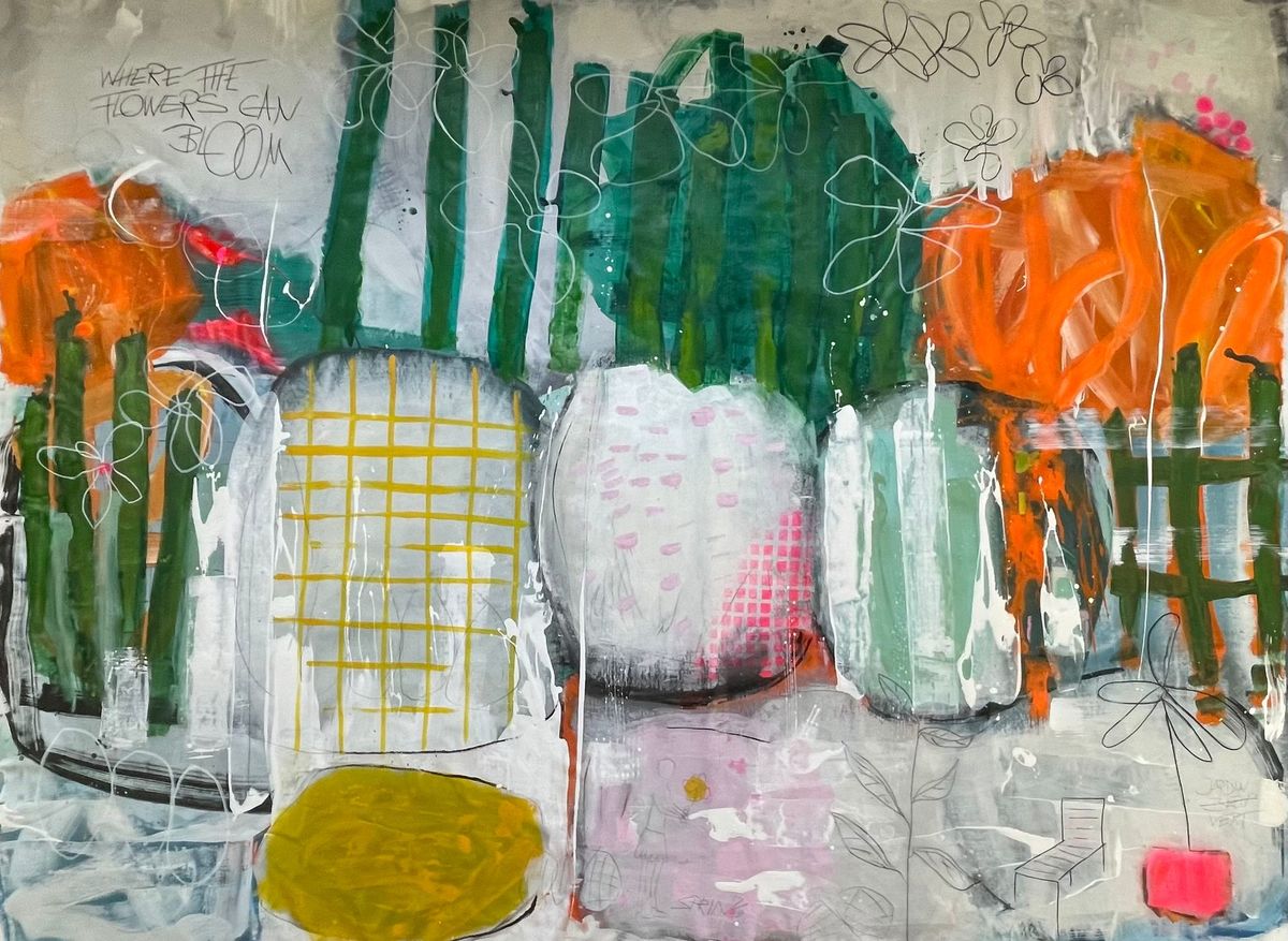 The Painters' Garden 1 by Susanne Kirsch | Buy Art Online | Rise Art