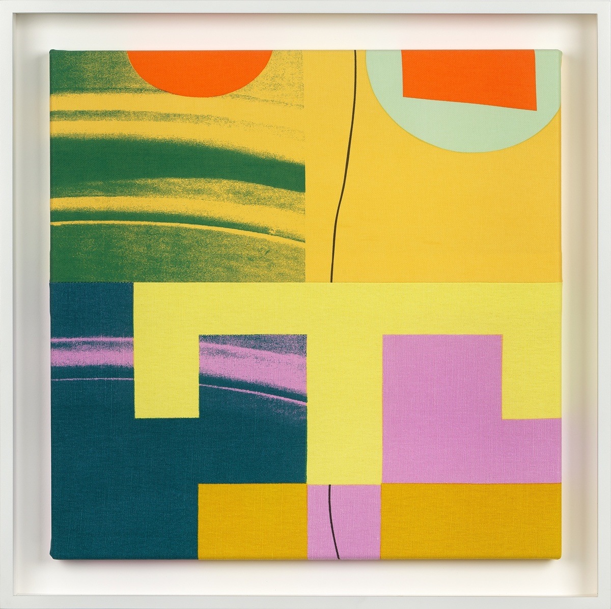 Plan Yellow par Michelle House | Acheter de l'art en ligne | Rise Art